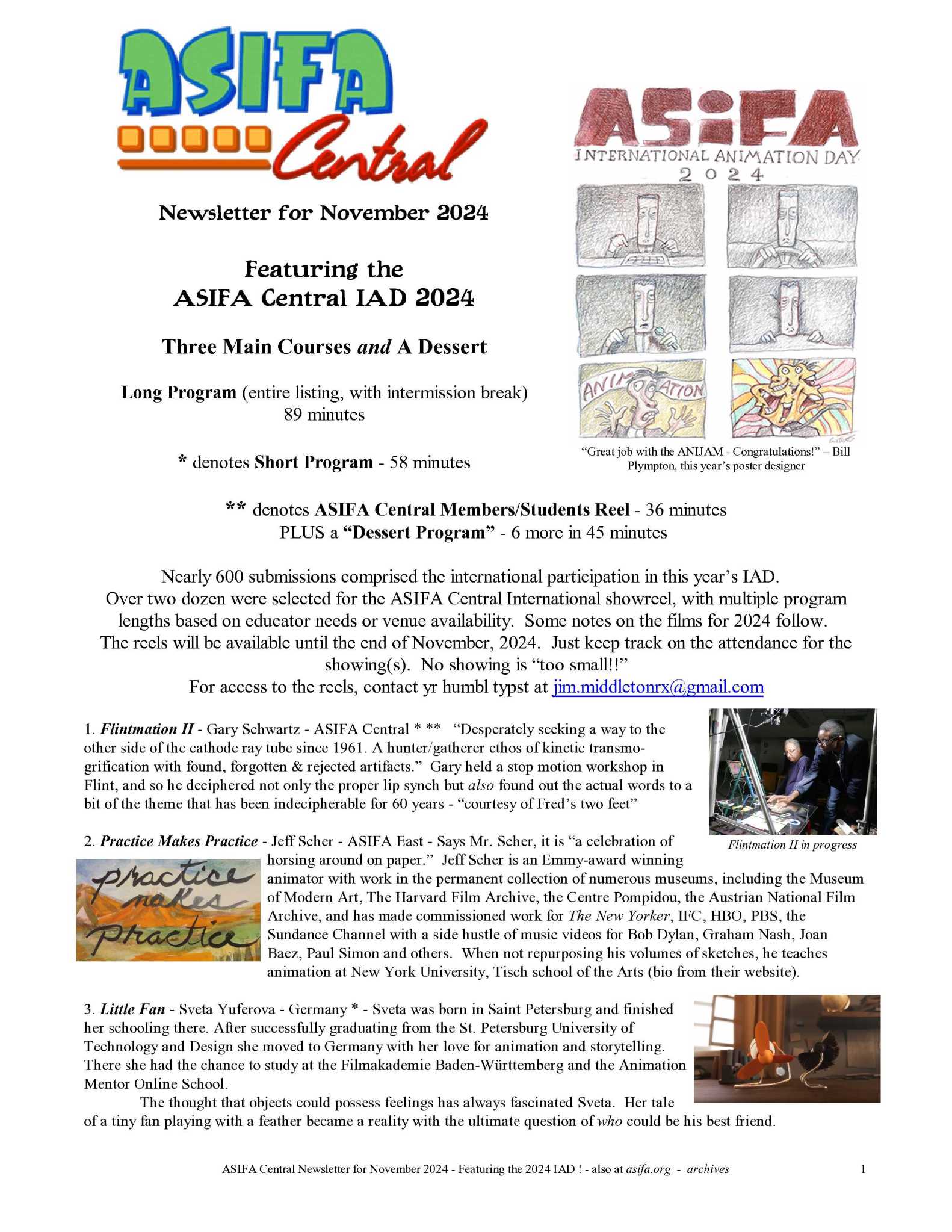 ASIFA Central – A chapter of the Association Internationale du Film d ...